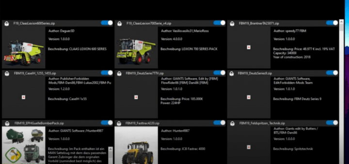 FS19 FarmingLauncher19 v1.0.0 BETA - FS 19 Other Mod Download
