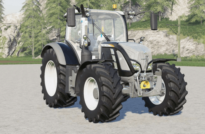 FS19 Fendt 700 Vario〡with BKT tires - FS 19 Tractors Mod Download