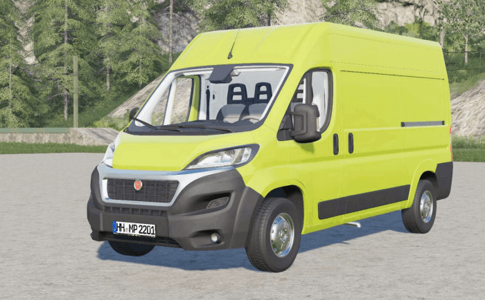 FS19 Fiat Ducato Van (290) 2014〡skin selection - FS 19 Vehicles Mod ...