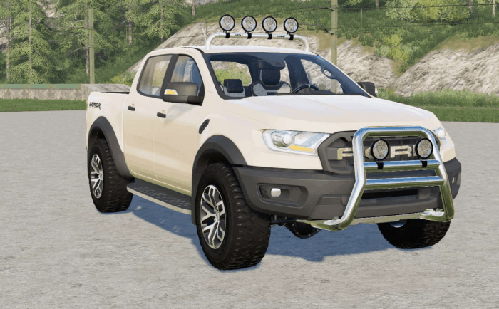 FS19 Ford Ranger Raptor Double Cab 2019〡good physics - FS 19 Cars Mod ...