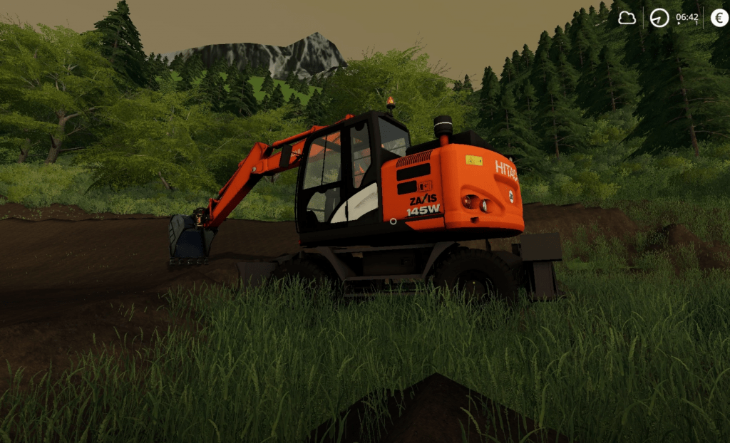 FS19 Hitachi 145W v2.0.0.0 - FS 19 Forklifts / Excavators Mod Download