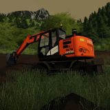 FS19 Hitachi 145W v2.0.0.0 - FS 19 Forklifts / Excavators Mod Download