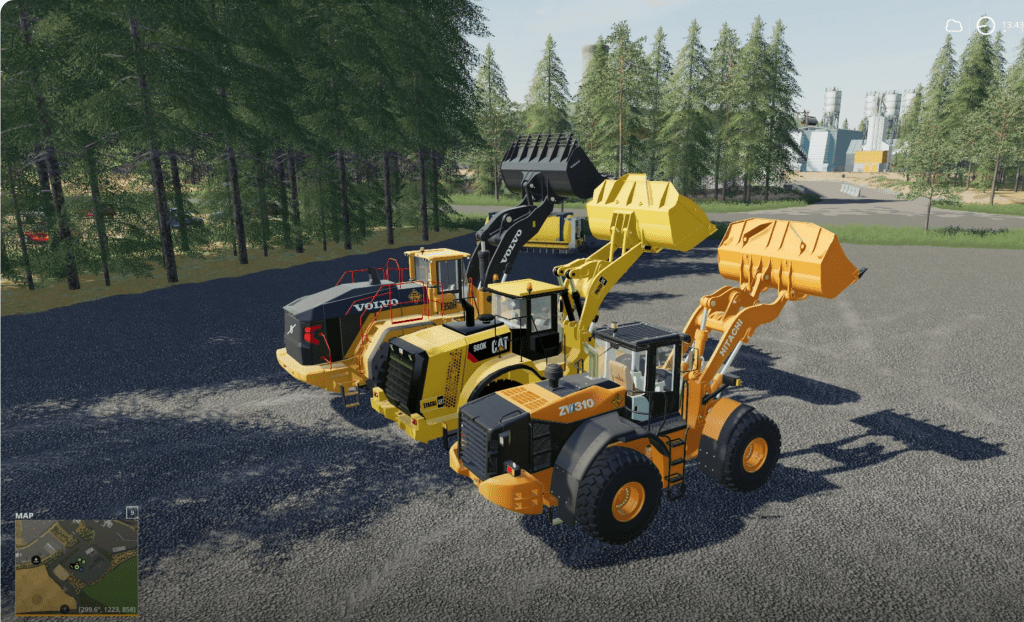 FS19 Hitachi ZW-310 Wheel Loader v1 (2) - Farming simulator 19 / 17 ...
