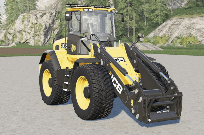 FS19 JCB 435 S〡more light - FS 19 Forklifts / Excavators Mod Download