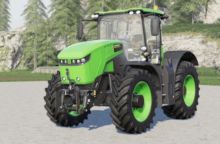 FS19 JCB Fastrac 8330〡more performance - FS 19 Tractors Mod Download