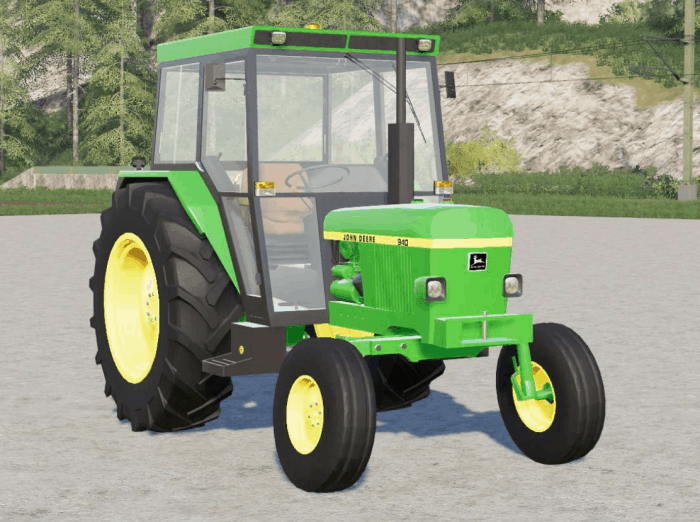 FS19 John Deere 940〡front loader option - FS 19 Tractors Mod Download