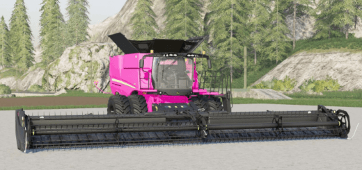 FS19 John Deere S790〡multicolor - FS 19 Combines Mod Download