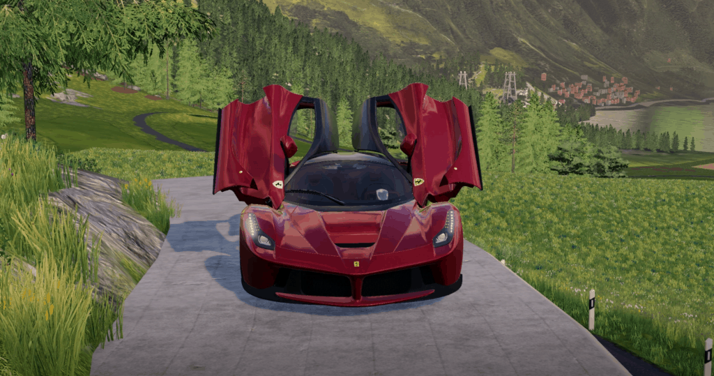 FS19 LaFerrari 2014 v1.0.0 (1) - Farming simulator 19 / 17 / 15 Mod