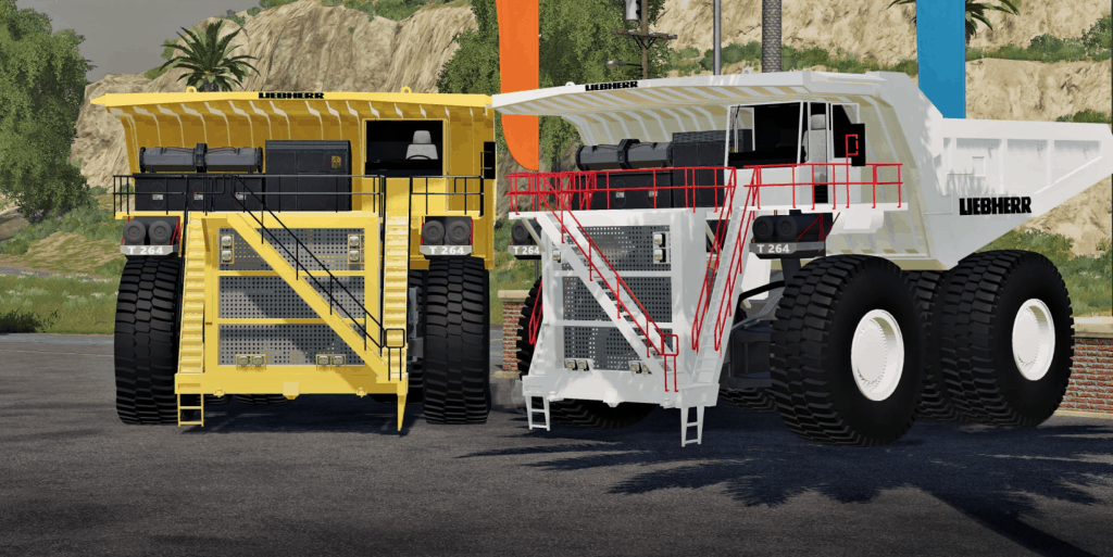 FS19 Liebherr T 264 Mining Dumper v1.0.0.0 - FS 19 Trucks Mod Download
