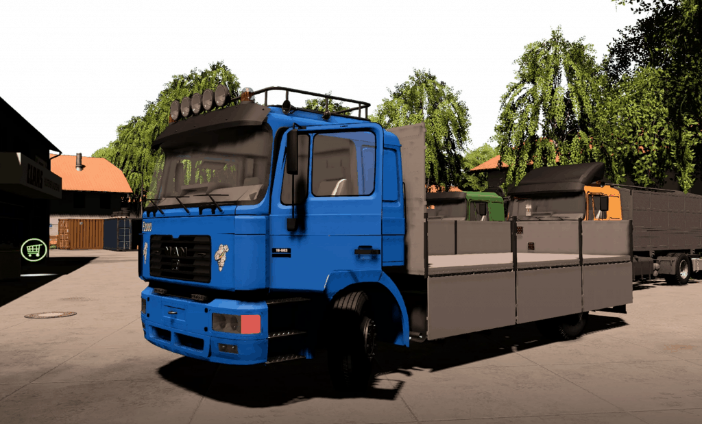 FS19 Man F2000 SideDoors v1.0.0.0 - FS 19 Trucks Mod Download