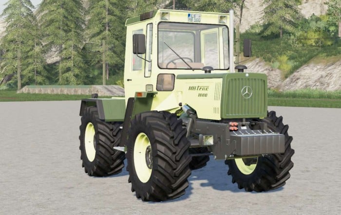 FS19 Mercedes-Benz Trac 1000〡SimpleIC - Farming simulator 19 / 17 / 15 Mod