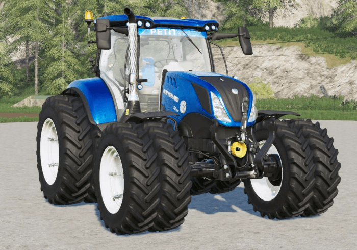 FS19 New Holland T6 series〡interactive control - FS 19 Tractors Mod ...