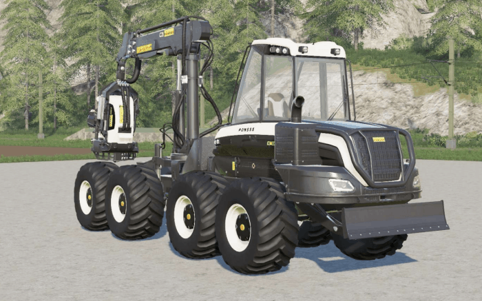 FS19 Ponsse Bear〡tweaked engine - FS 19 Forestry Mod Download