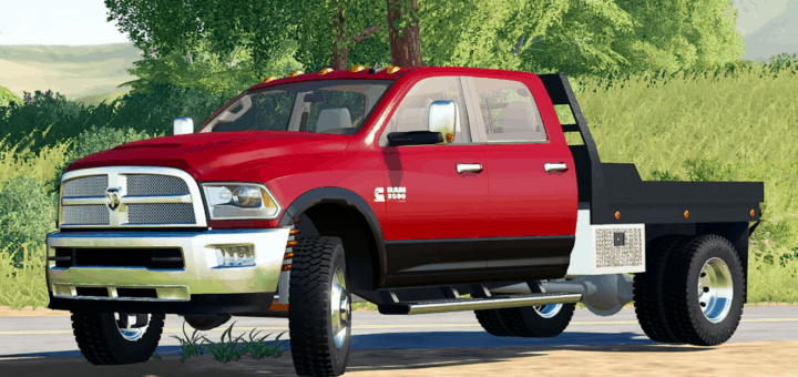FS19 Dodge Ram v1.0 - FS 19 Cars Mod Download