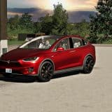 FS19 Tesla Model X Diesel v1.0 - FS 19 Cars Mod Download