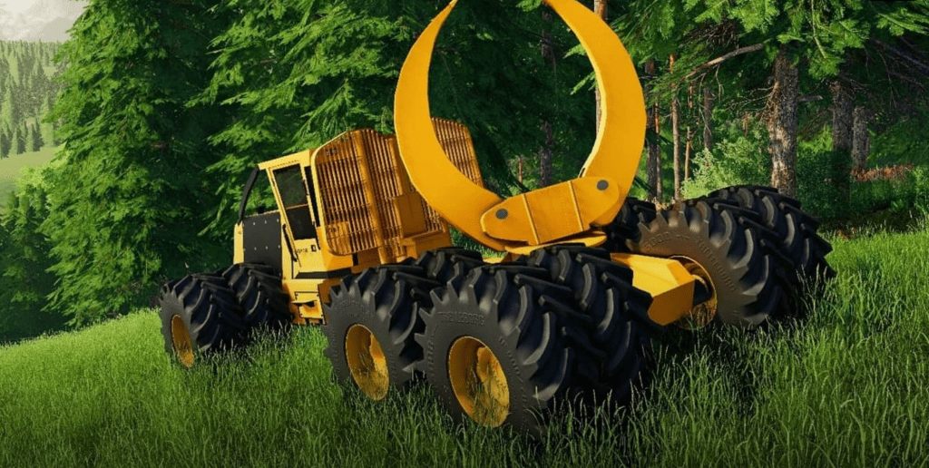 FS19 Timber Pro Forwarder v1.0.0.0 - FS 19 Forestry Mod Download
