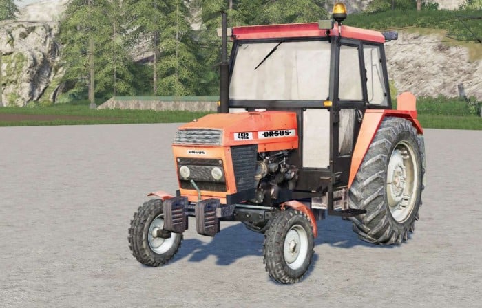 FS19 Ursus 4512〡SimpleIC - FS 19 Tractors Mod Download