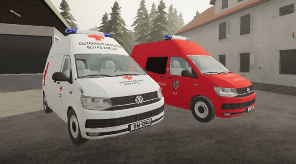 FS19 VW T6 RTW FF autria v1.2 - FS 19 Vehicles Mod Download