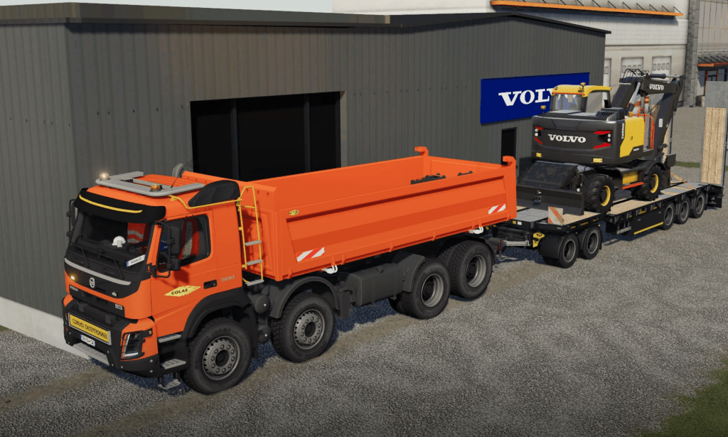 FS19 Volvo FMX Pack v1.0.0.1 - FS 19 Trucks Mod Download