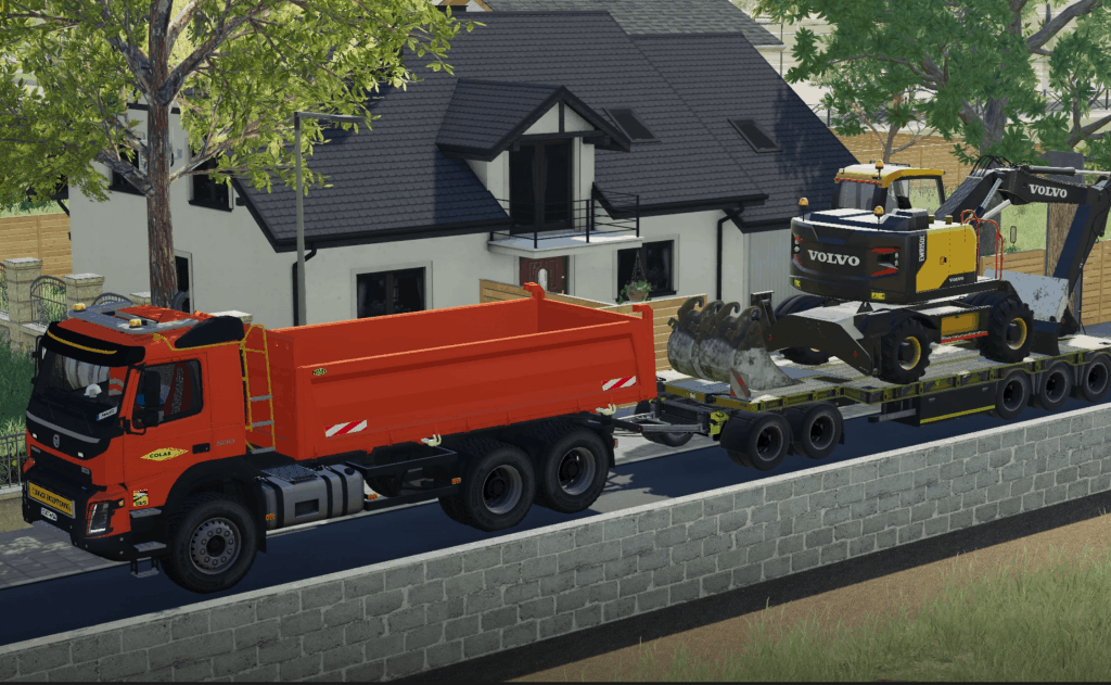 FS19 Volvo FMX Pack v1.0.0 (3) - Farming simulator 19 / 17 / 15 Mod