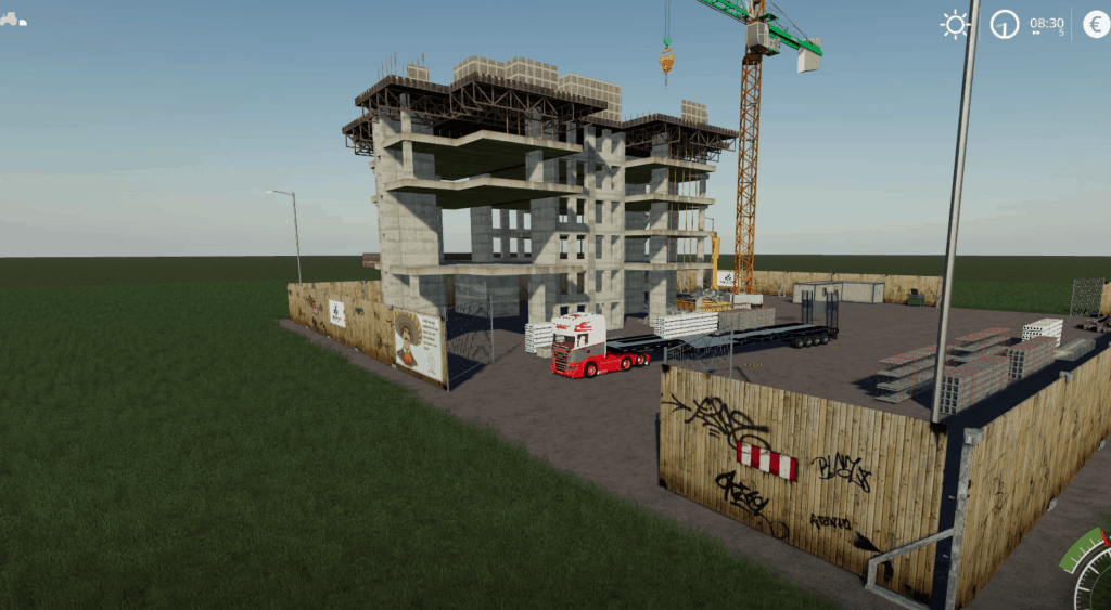 FS19 WAREHOUSE CONSTRUCTION v1.0.0.5 - FS 19 Objects Mod Download