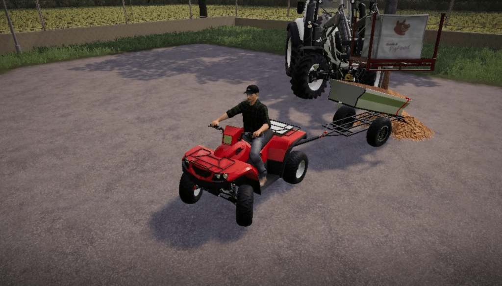 FS19 ATV Trailer v1.4.0 (3) - Farming simulator 19 / 17 / 15 Mod