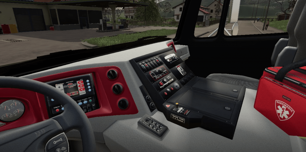 FS19 American Fire Truck v3 (4) - Farming simulator 19 / 17 / 15 Mod
