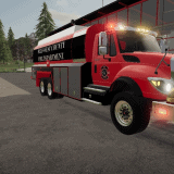 FS19 American fire truck v2.0.0.0 - FS 19 Trucks Mod Download