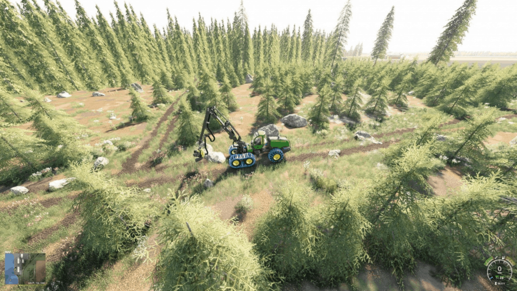 FS19 Bear Forest Map V1 (3) - Farming simulator 19 / 17 / 15 Mod
