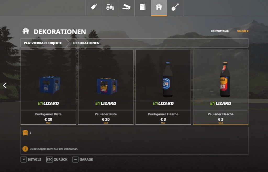 FS19 Bierpack v1.0.0.0 - FS 19 Objects Mod Download