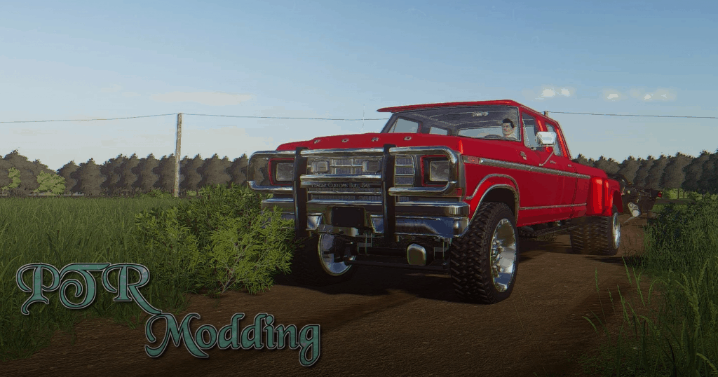 FS19 F-350 Crew Cab DUB v1.0.0.0 - FS 19 Cars Mod Download
