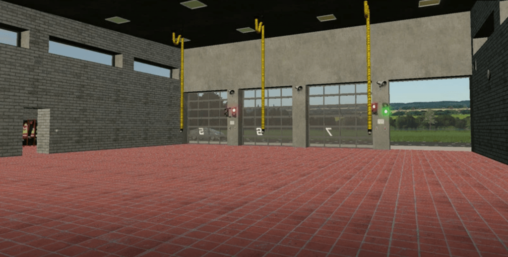 FS19 Fire station for professional fire brigades v1.0.0 (3) - Farming ...