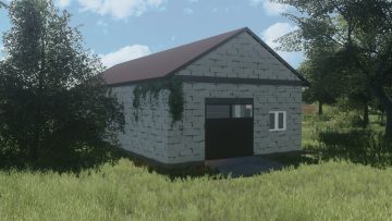 FS19 Garage With Workshop 1.0.0 (3) - Farming simulator 19 / 17 / 15 Mod
