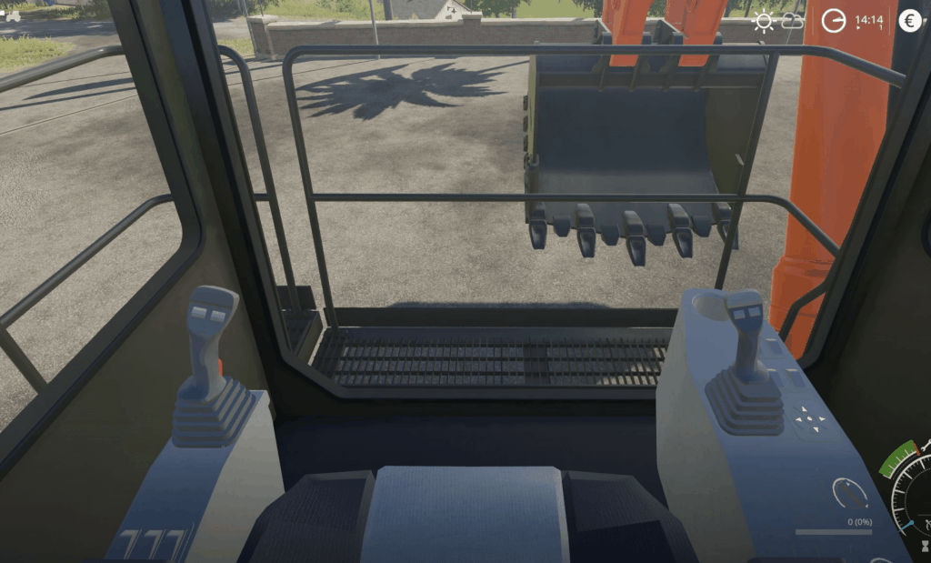 FS19 Hitachi 2600 EX v1.0.0 (3) - Farming simulator 19 / 17 / 15 Mod