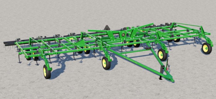 FS19 John Deere 2410〡three section cultivator - FS 19 Implements ...