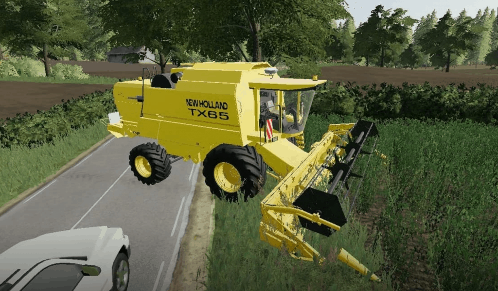 FS19 New Holland TX65 Plus v1.0.0.0 - FS 19 Combines Mod Download