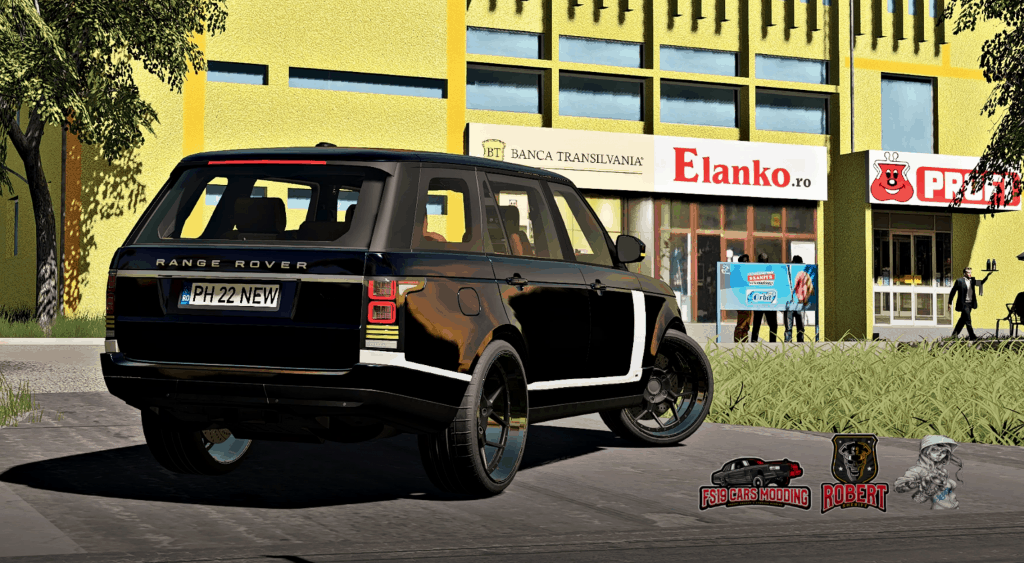 FS19 Range Rover Vogue v1.1 - FS 19 Cars Mod Download