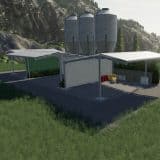 FS19 Realistic Large Seed Storage 1.0.0.1 - FS 19 Buildings Mod Download