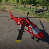 FS19 Rescue Chopper v1.1.0.0 - FS 19 Vehicles Mod Download