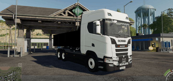 FS19 Scania R500 4×2 v1.0 - FS 19 Trucks Mod Download