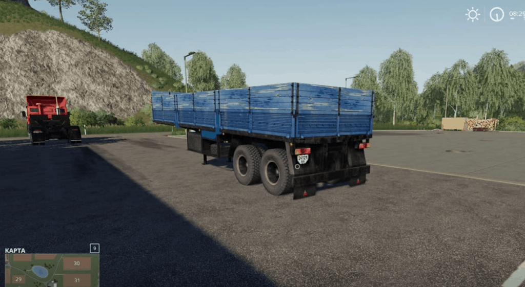 FS19 Semi TRAILER ODAZ 9385 v1.1.0 (3) - Farming simulator 19 / 17 / 15 Mod