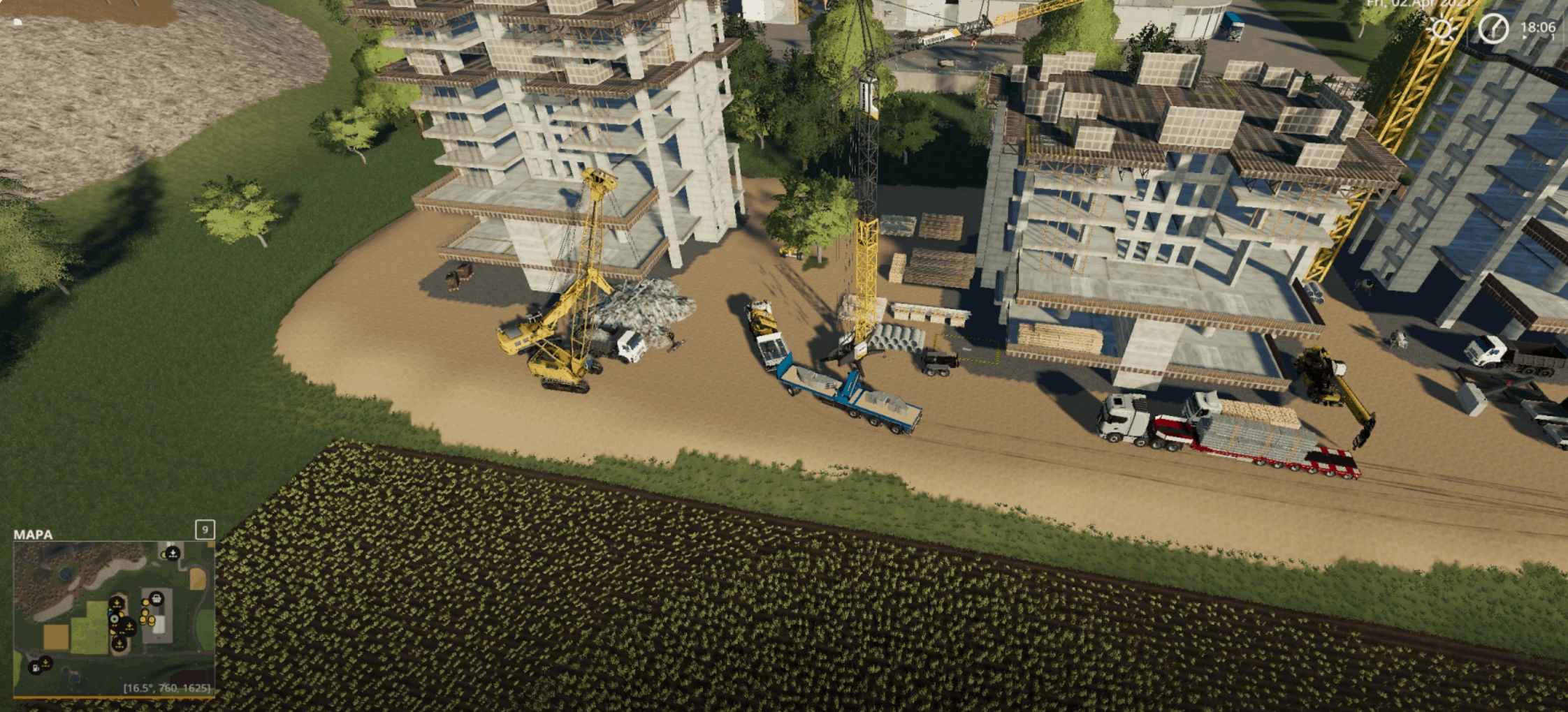 FS19 TCBO MINING CONSTRUCTION ECONOMY v0.3 - FS 19 Maps Mod Download