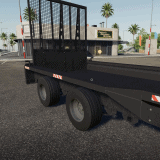 FS19 Utility Trailer v1.0.0.0 - FS 19 Trailers Mod Download