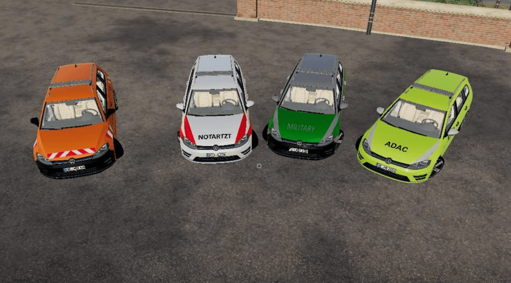FS19 VW Golf R Variante v1.0.0.0 - FS 19 Cars Mod Download