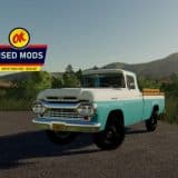 FS19 1960 Ford F100 4x4 v1.0.0.0 - FS 19 Cars Mod Download