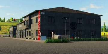 FS19 Fire station v1.0.0 (1) - Farming simulator 19 / 17 / 15 Mod