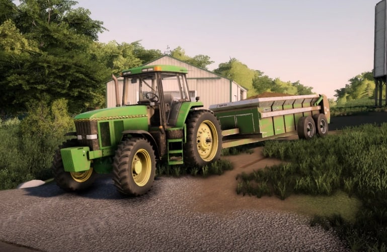 FS19 Frontier MS1243 Manure Spreader v1.0.0.0 - FS 19 Trailers Mod Download