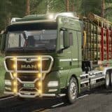 FS19 MAN TGX Crane HKL 1.0.0.1 - FS 19 Trucks Mod Download