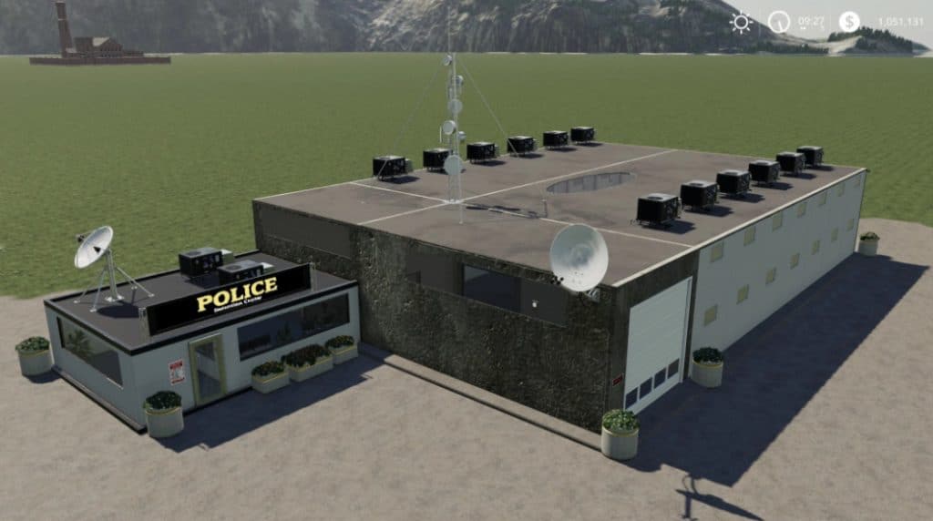 FS19 Police Detention Center - FS 19 Buildings Mod Download