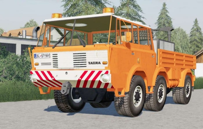 FS19 Tatra T813 TP 6x6 - FS 19 Trucks Mod Download